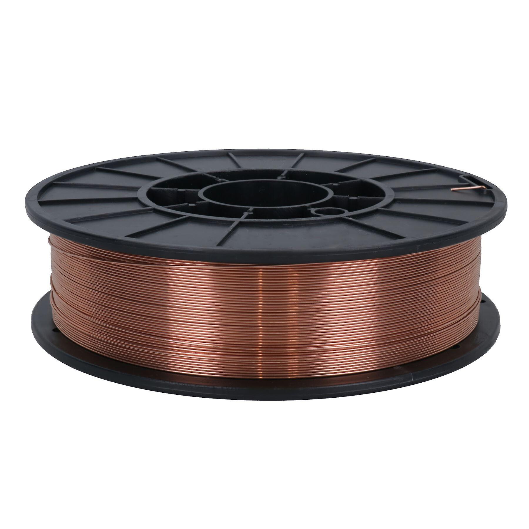 1.0mm Mild Steel Mig Welding Wire Spool Gas Argon CO2 5kg Reel Copper ...
