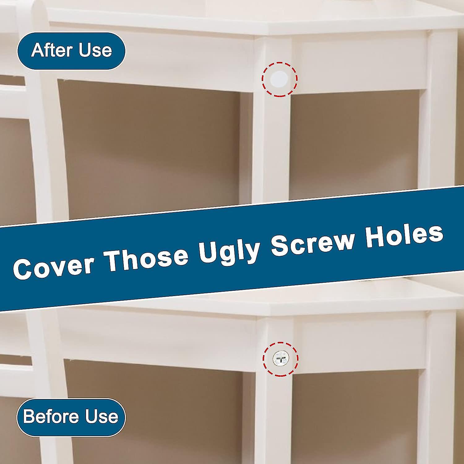 Screw Hole Stickers Pvc Covers Self Adhesive, 21mm Decorative Stickers ...