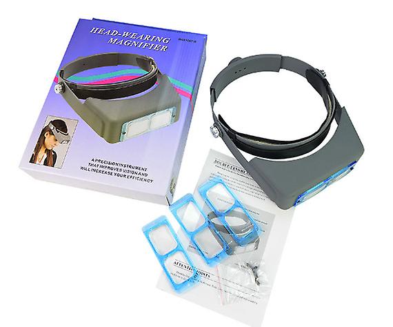 1.5X2x2.5x3.5x professional head wearing magnifier optivisor eye loupe ...