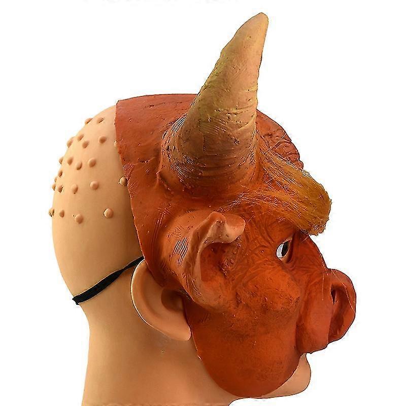 Holy Day Latex Mask Classic Journey To The West Bull Demon King Mask ...