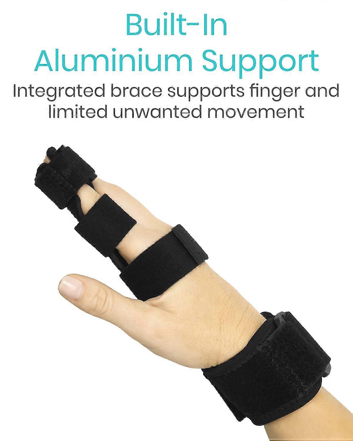 Full Trigger Finger Splint - Hand and Wrist Brace Support - Adjustable ...