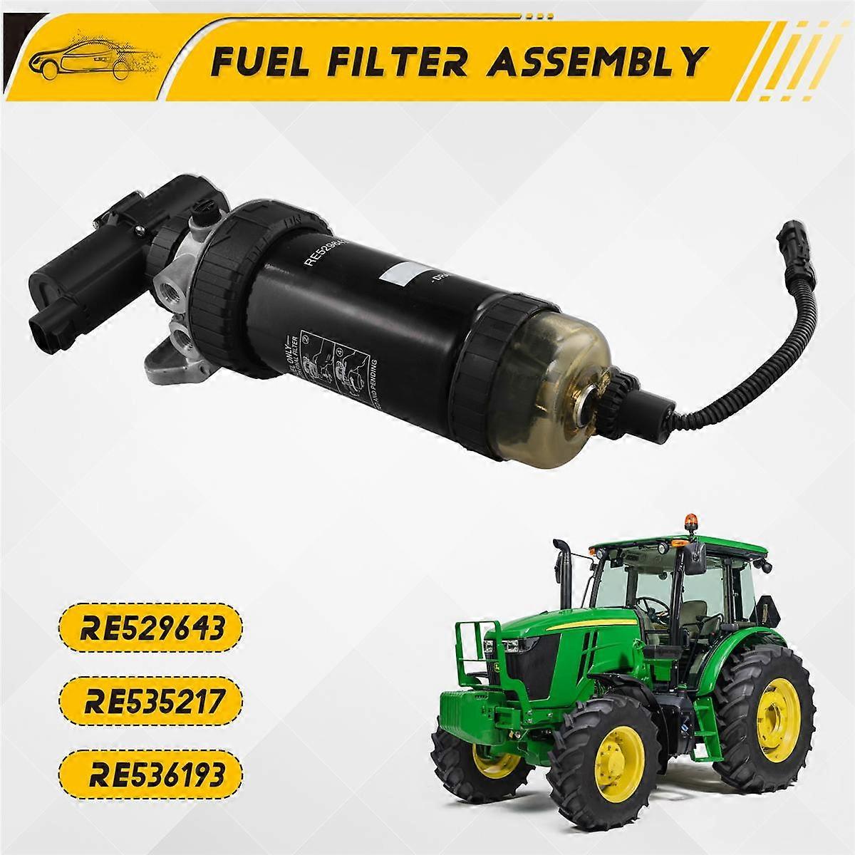 Fuel Filter Assembly RE529643 Engine Fuel Water Separator Assembly for ...