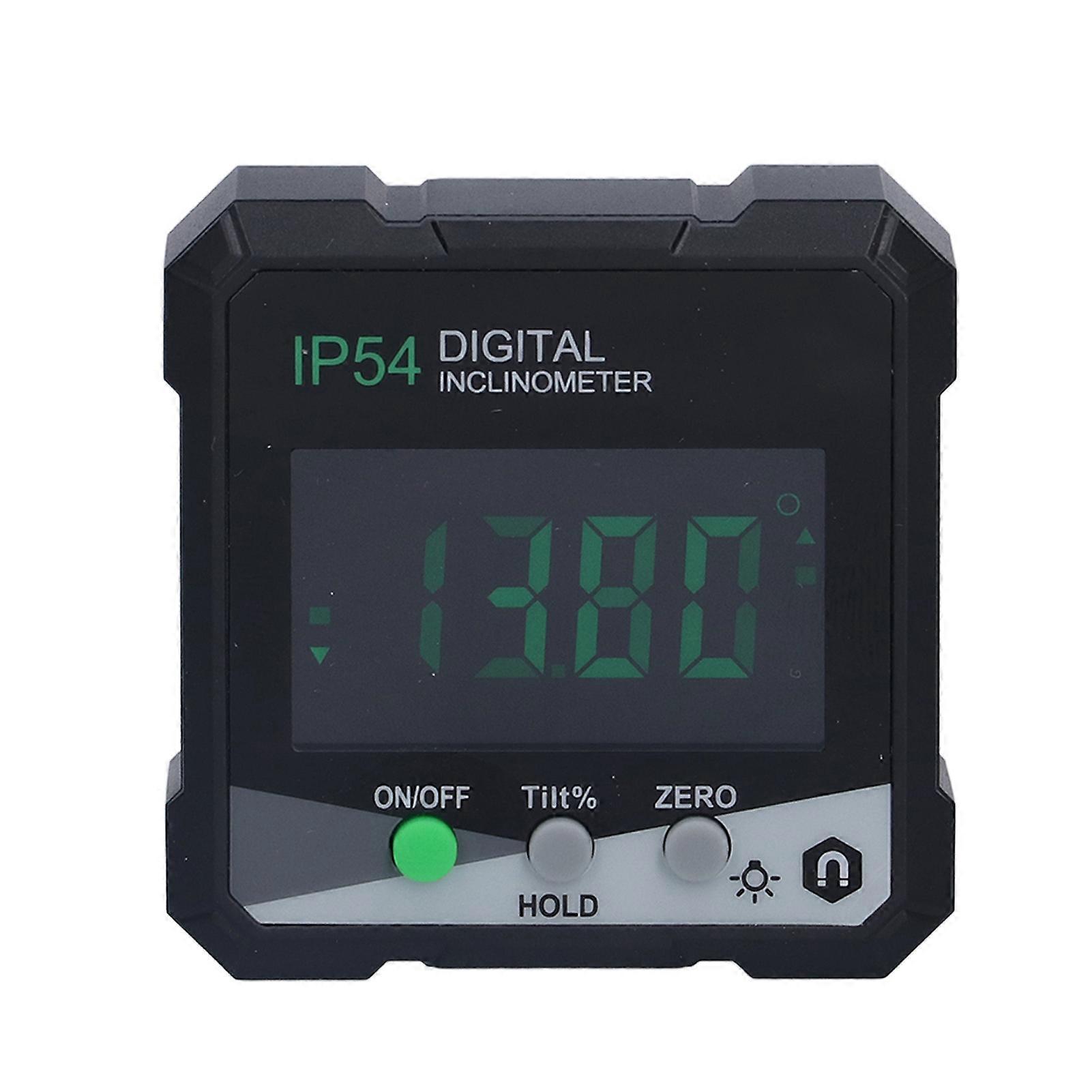 Digital Inclinometer Protractor Level Gauge Angle Finder Magnetic LCD ...