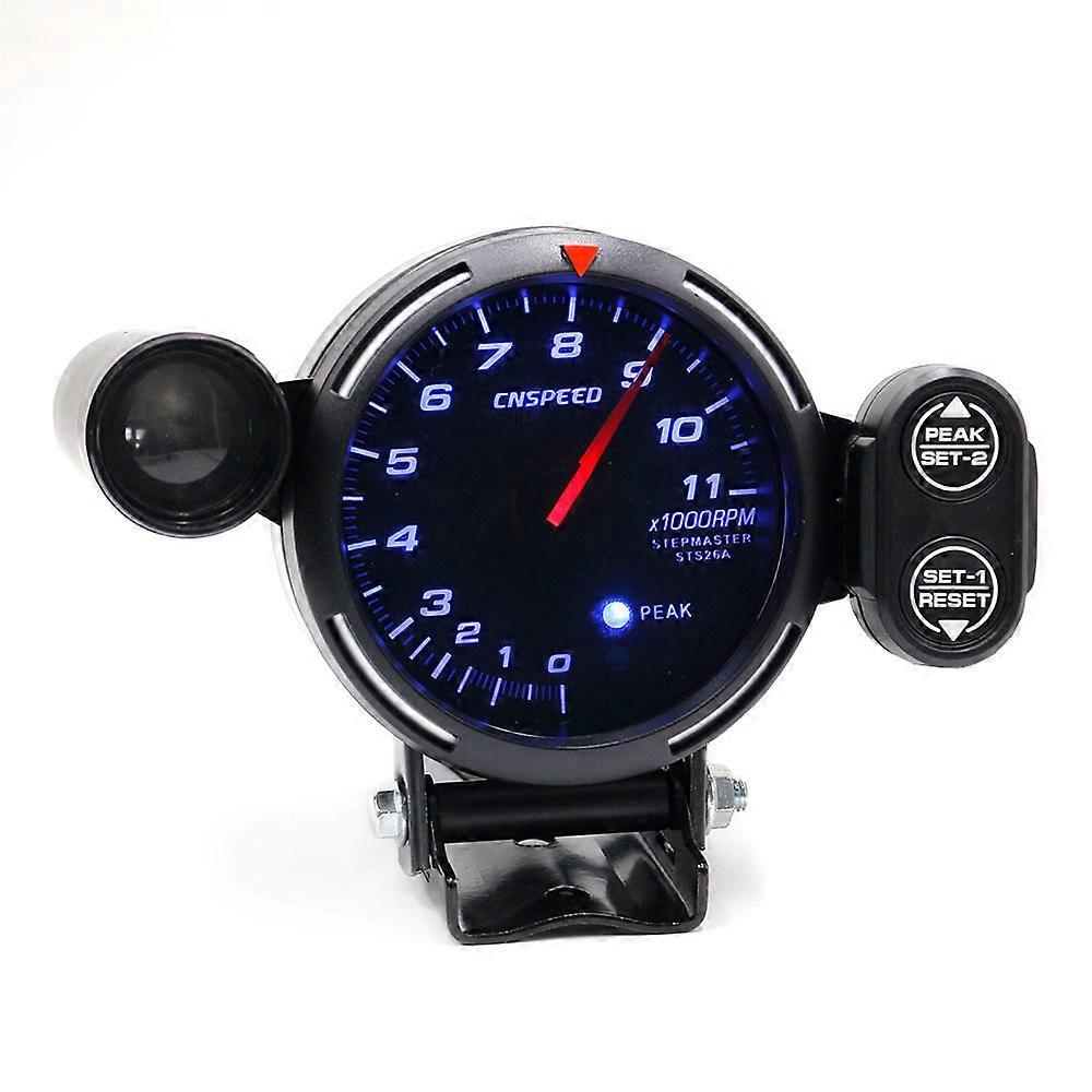 95mm 7 Color Car Tachometer RPM Gauge High Speed Stepper Motor 11000 ...