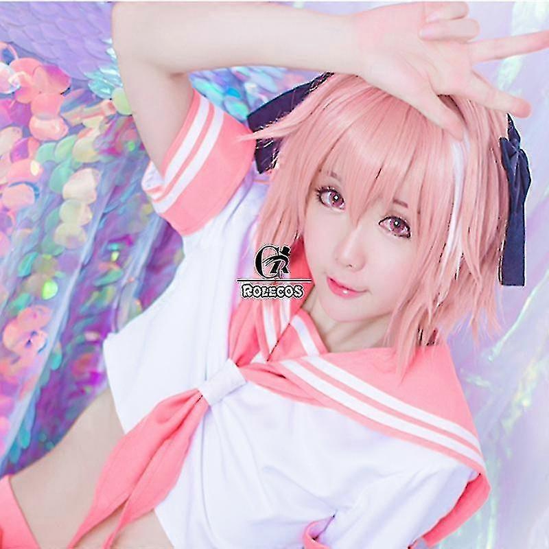 Game Fate Apocrypha Cosplay Costume Astolfo Cosplay Uniform Costume ...