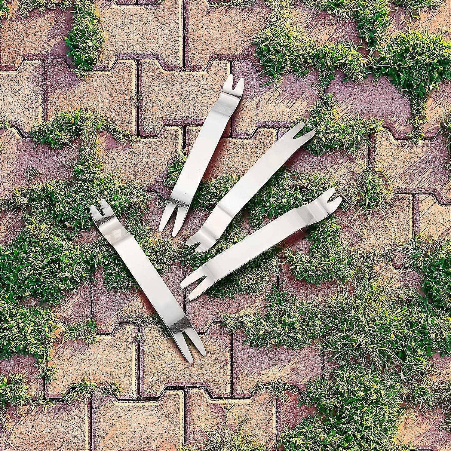 4pcs Stainless Steel Paving Tool Cobblestone Embedded Brick Lifter ...