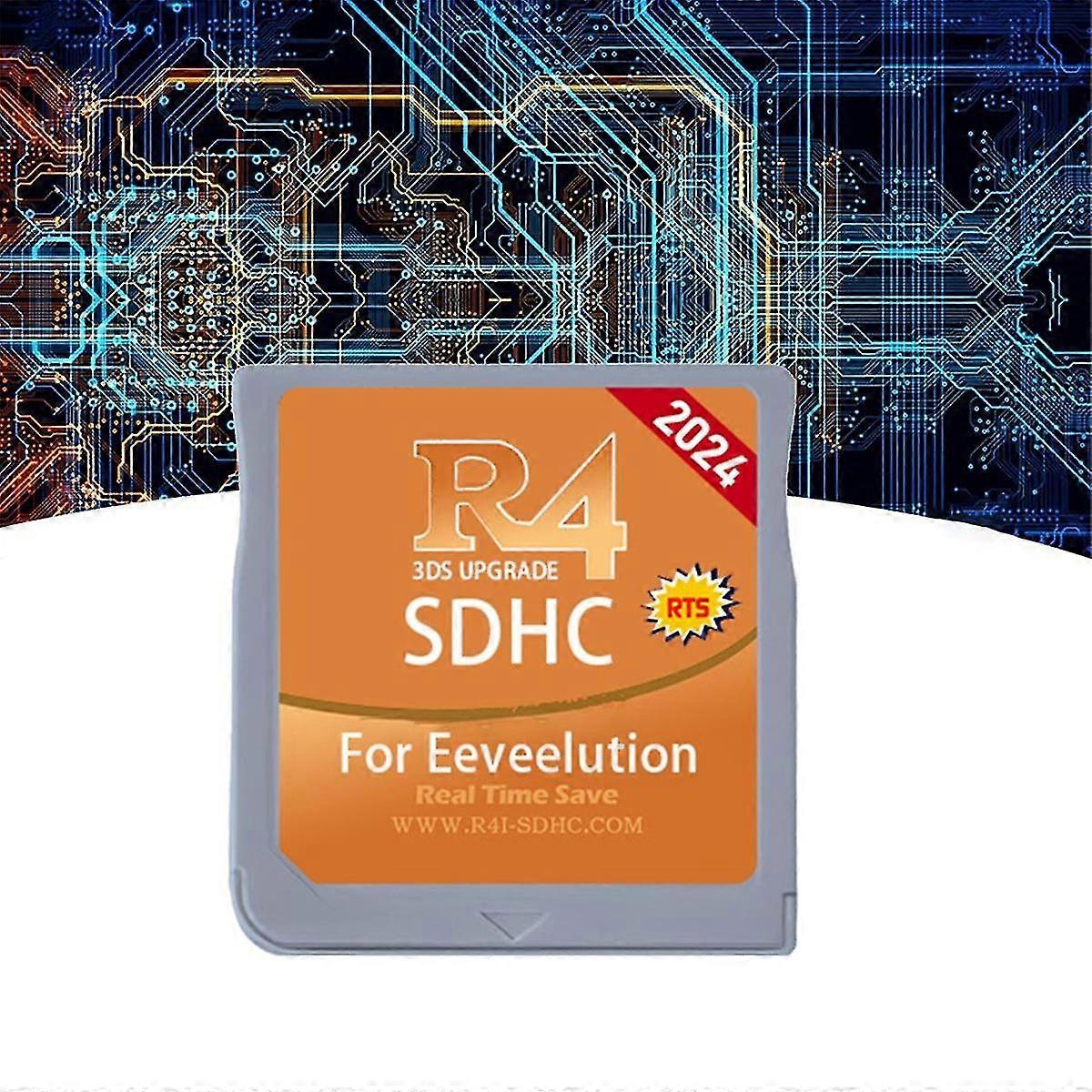 R4 Game Card R4i R4I-SDHC Burning Card compatible with Eeveelution ...