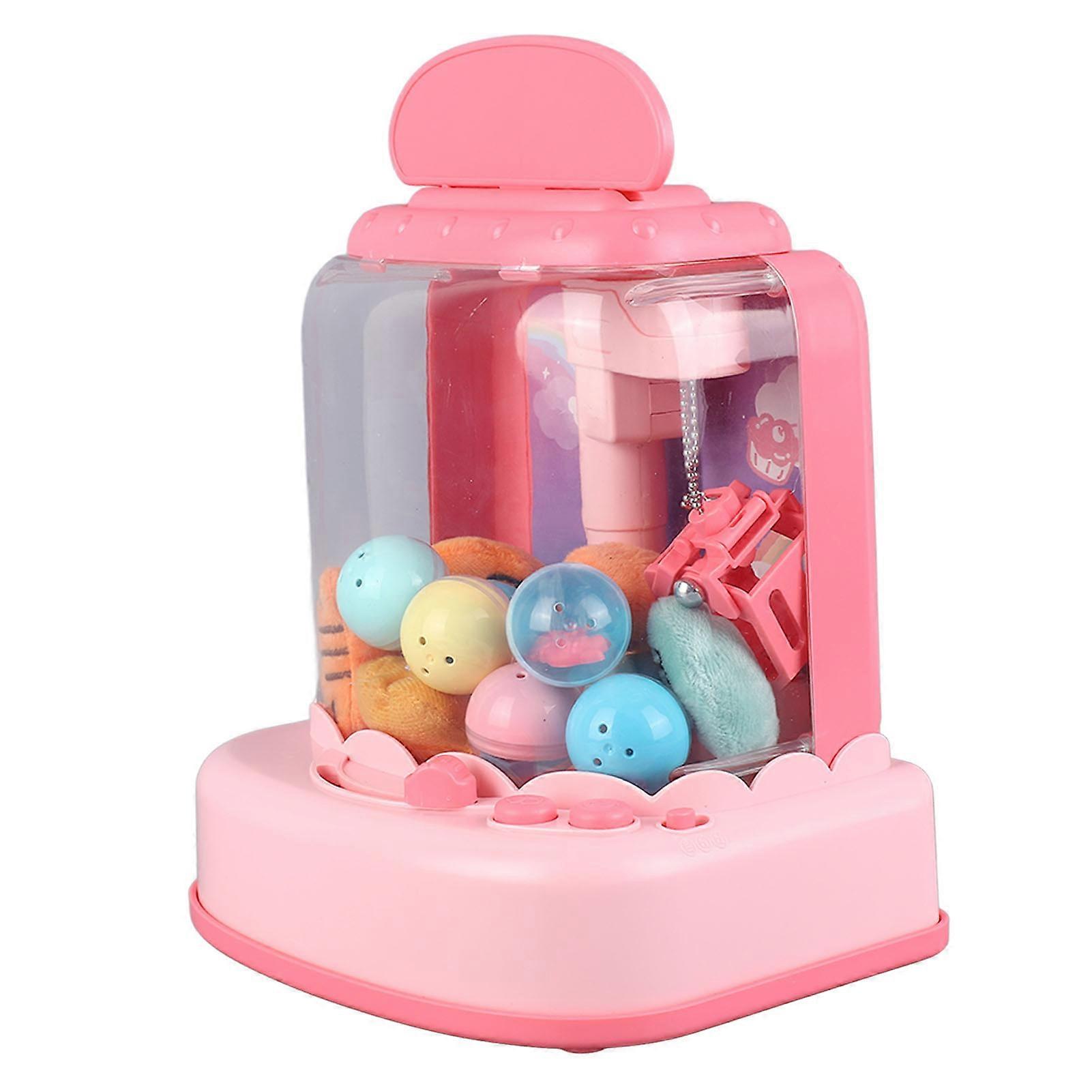 Miniature Doll Grabber Machine 6 Dolls 10 Balls Improve Coordination ...