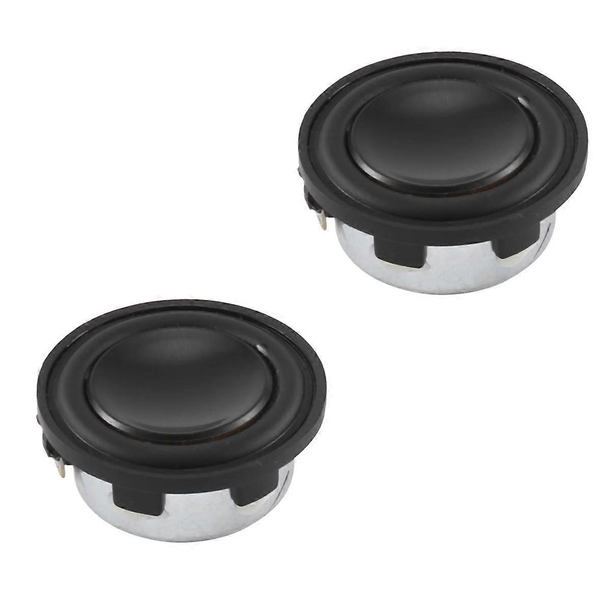 2Pcs 1 Inch Mini Speaker 4 Ohm 3W 28MM Full Range Sound Side Speaker ...