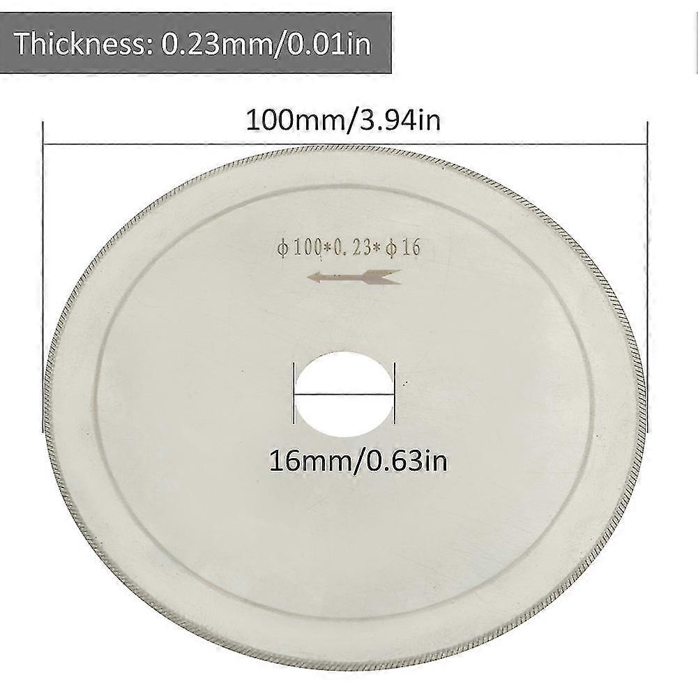 10pcs Ultra Thin Diamond Lapidary Saw Blade Gems Jewelry Cutting Blade ...