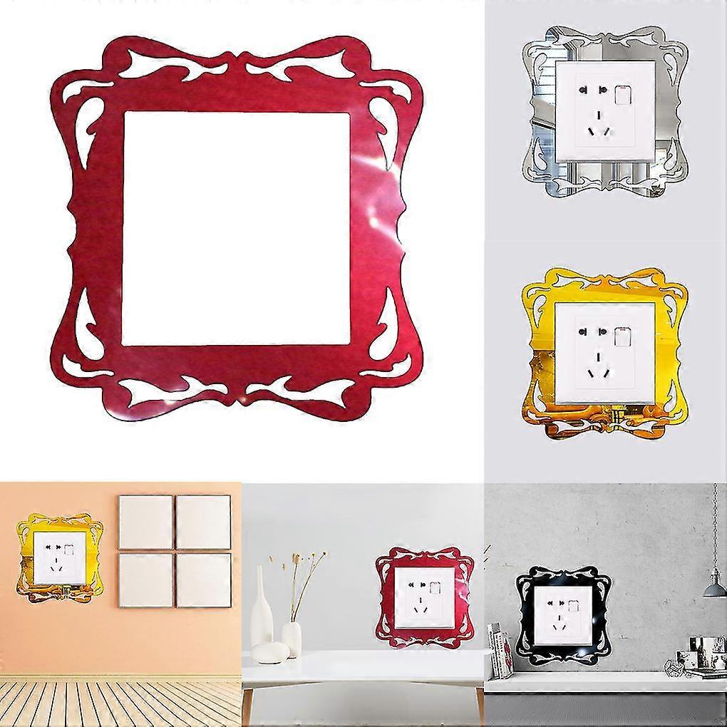 Home Switch Acrylic Cover Square Switch Wall Light Socket Panel | Fruugo UK