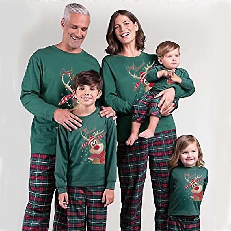JWL-Pajamas Christmas For Families Winter Mummy And Daughter Matching ...
