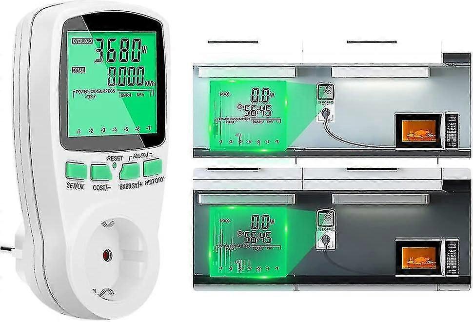 Electricity Meter For Socket, Electricity Meter For Measuring Mini Pv ...