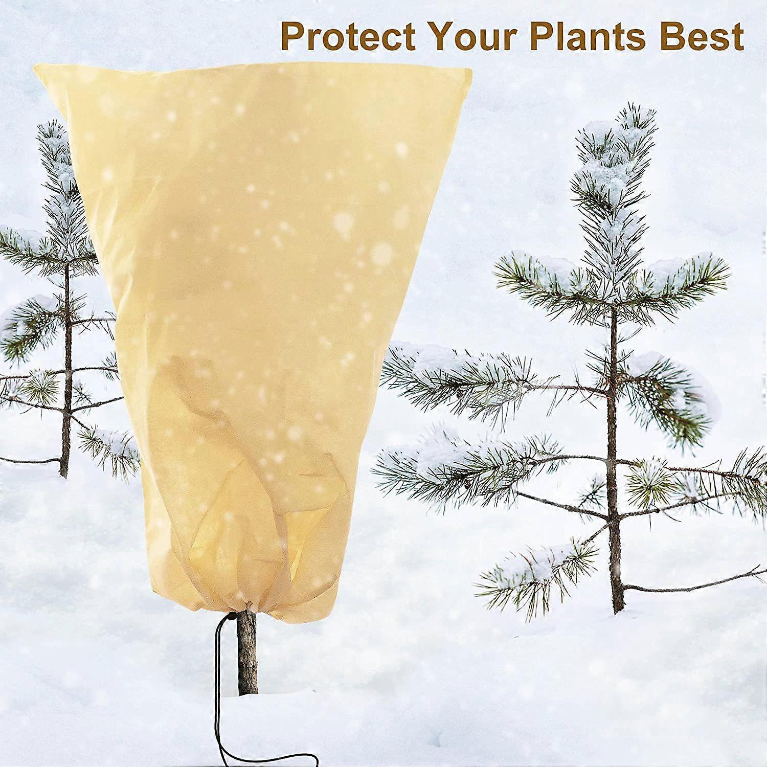 Plant Cover Winter Plant Protectors Outdoor Garden Frost Cover Frost ...