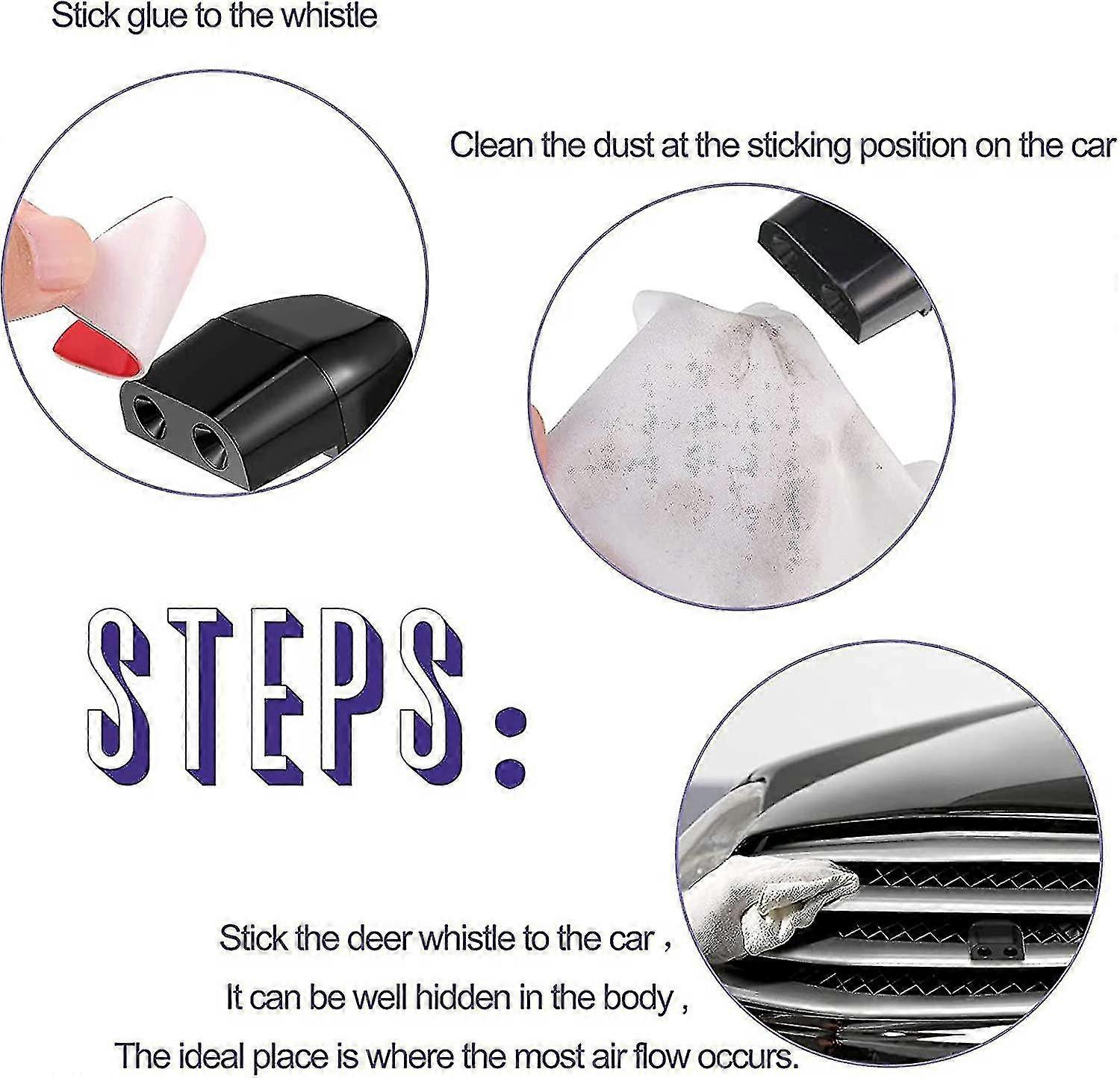 Warning Whistle Device, Warning Deer Whistles, Ultrasonic Wildlife ...