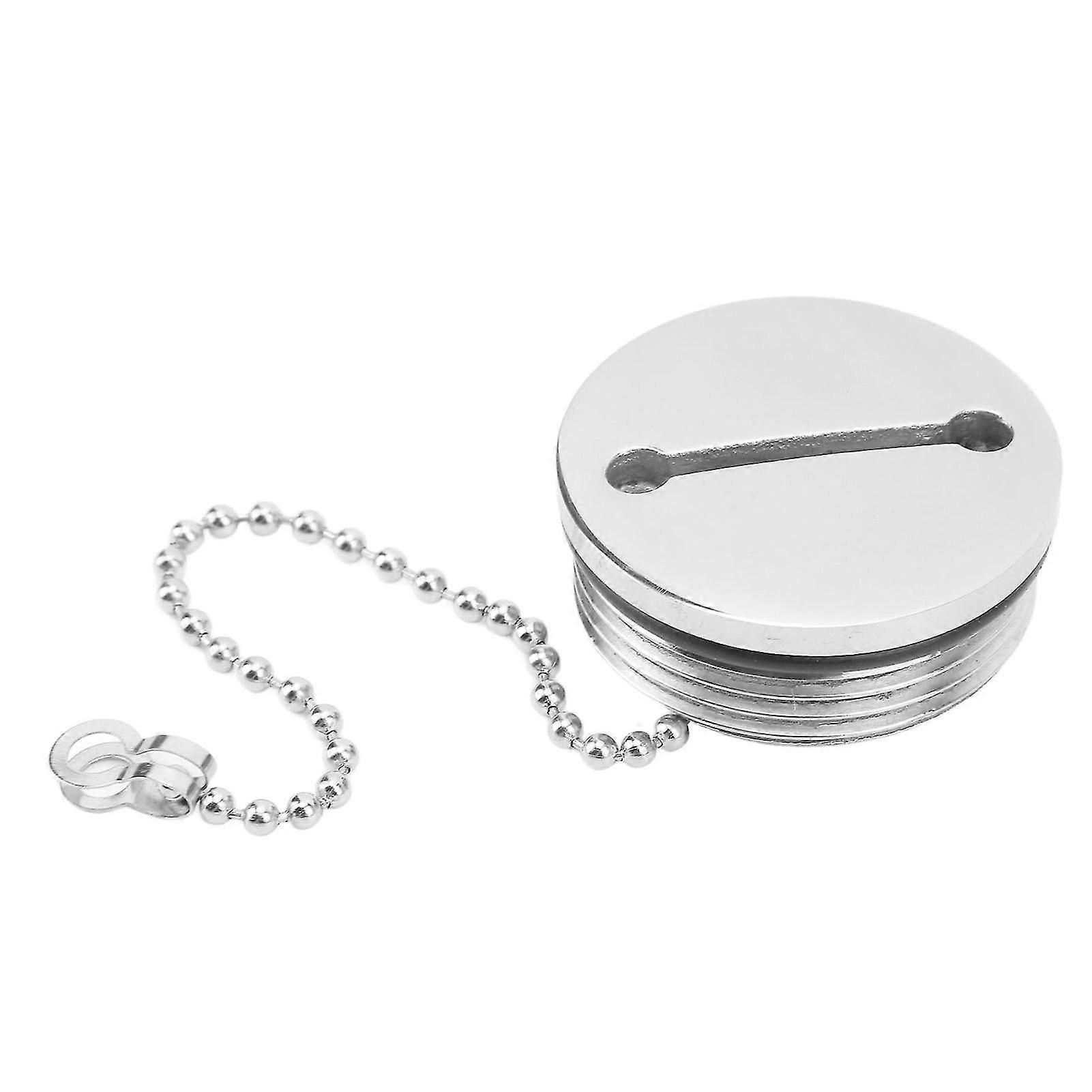 38MM Stainless Steel Boat Marine Fuel Tank Cap Deck Fill Filler with ...