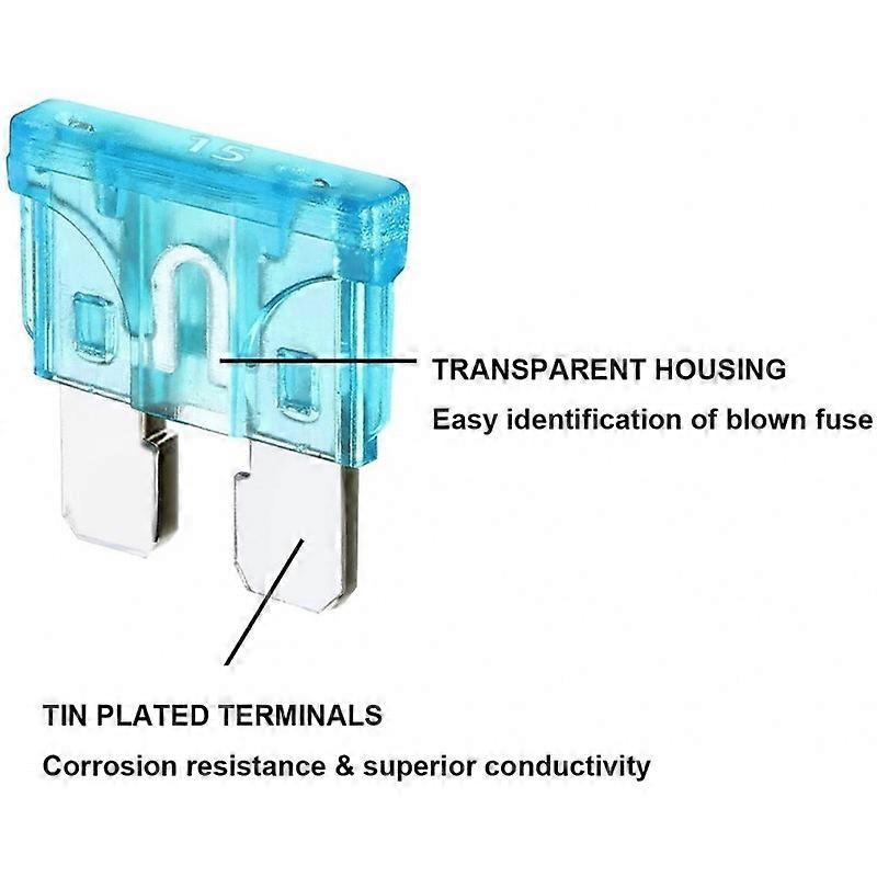 Car fuses Car Fuses Assorted Blade Car Fuse with Storage Case and Fuse ...