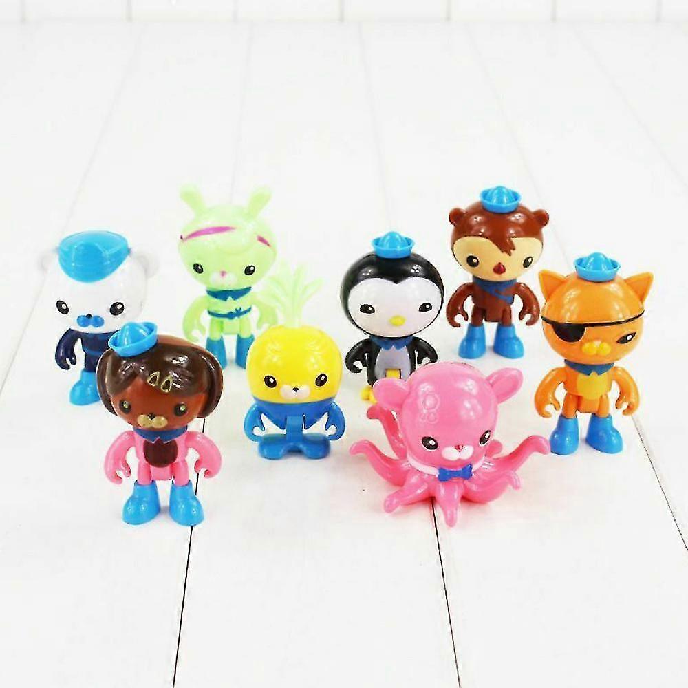 The Octonauts Figures Playset Action Figure Doll Toy Ornament 8pcs/set ...