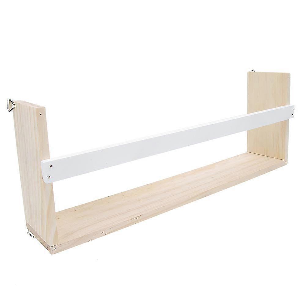 Wooden Wall Mounted Display Shelf Prop Rack Decoration For Home Party ...