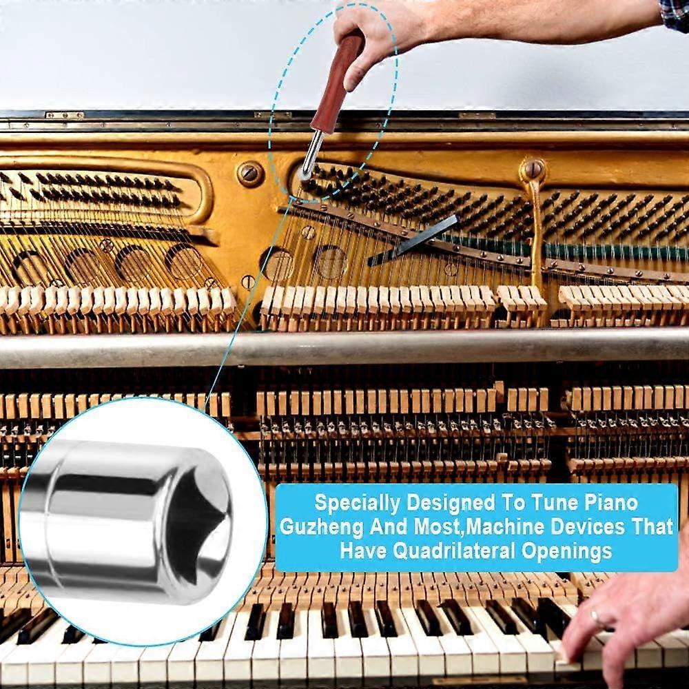 2025 New 3 Pcs Tuning Key L Shaped Tuning Hammer for Piano Tuning Tool ...