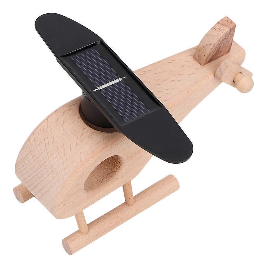Solar Powered Helicopter Kids Intellectual Science Kit Puzzle Toy ...