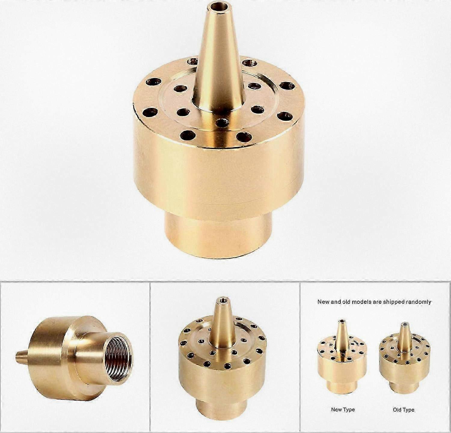 1/2 Inch Brass Garden Fountain Nozzle for Pond Water Feature with ...