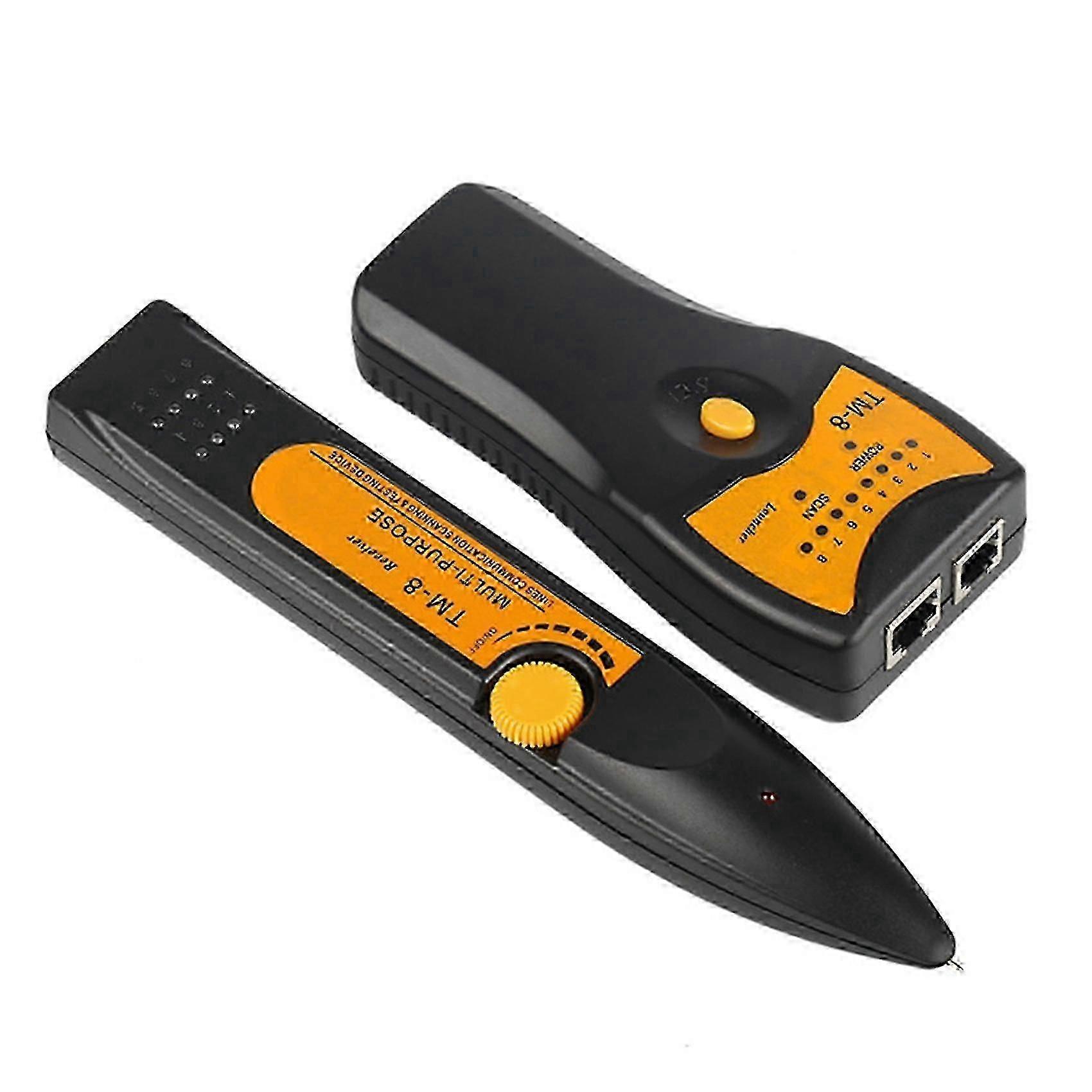 Tm-8 Telephone Network Cable Tester Detector Ethernet Line Finder For ...