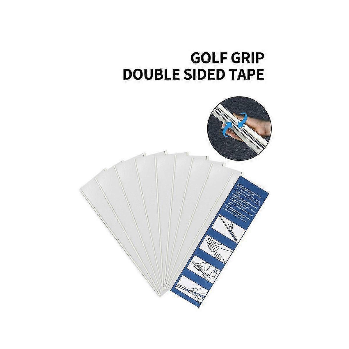 13Pcs Golf Grip Tape Double Sided Golf Club Grips Pre- Rubber Strips ...