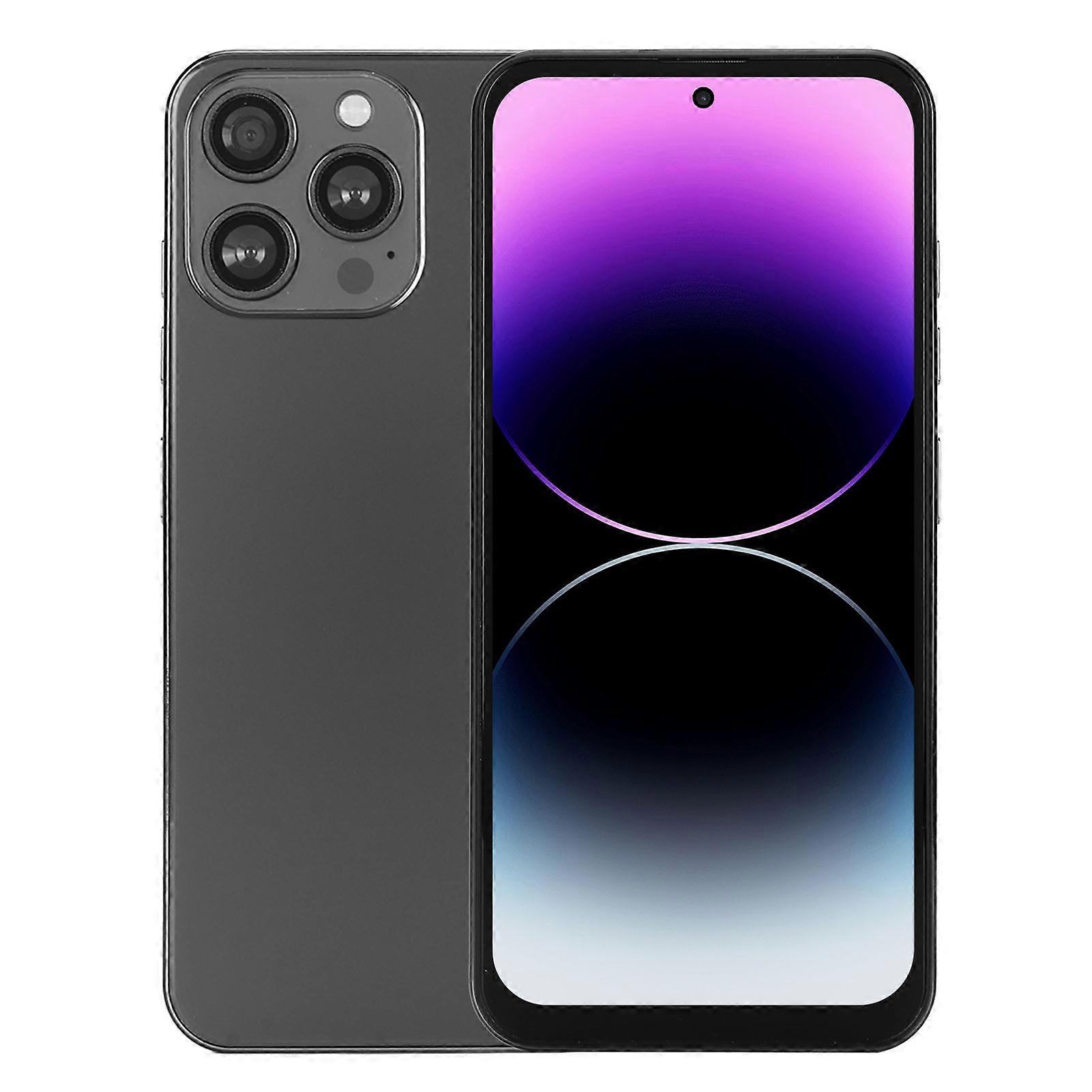 I14 PRO MAX 6.7" Black Smartphone, 8GB RAM, 256GB ROM, 4G, Dual SIM ...