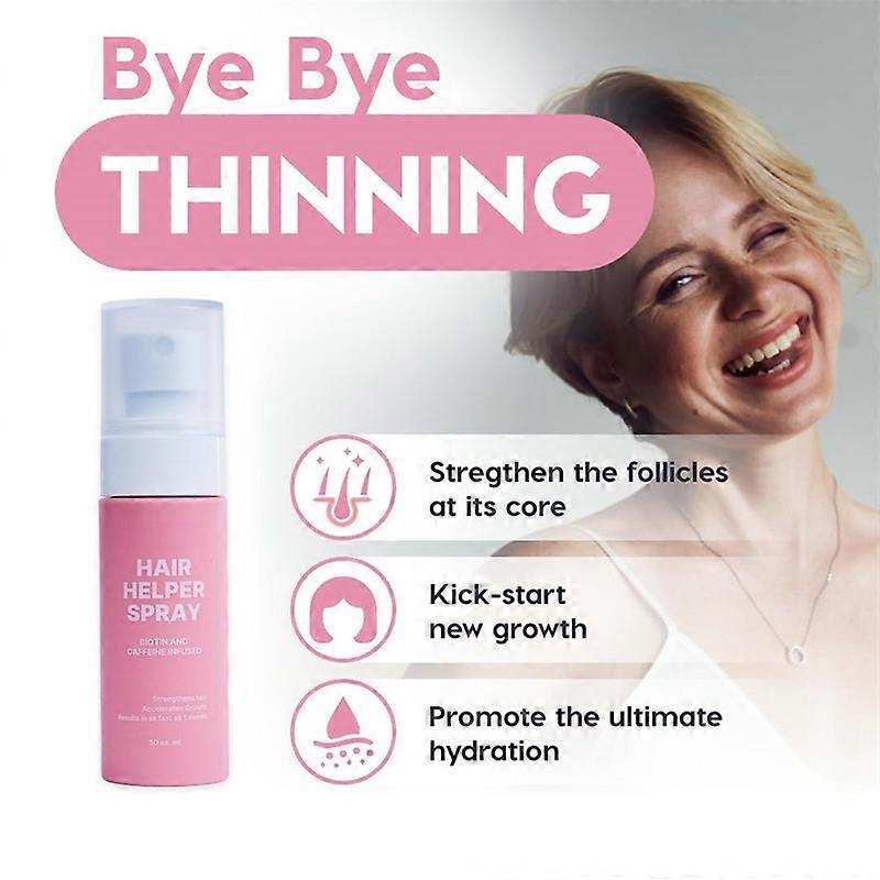 Hair Helper Spray, Hair Helper Growth Spray, Repair Natural Thinning ...