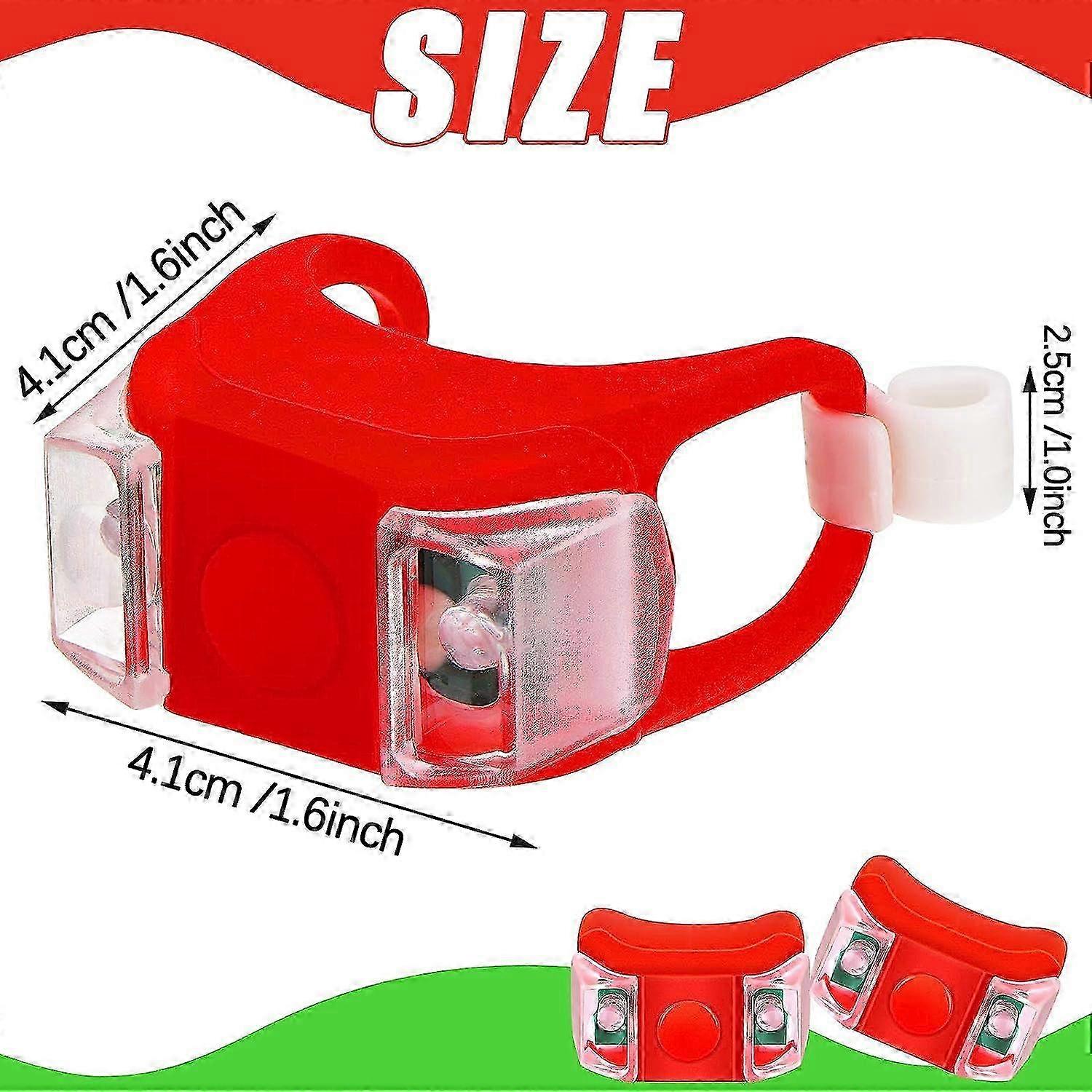Red Green LED Boat Bow Navigation Lights with 5 Batteries for Kayak ...