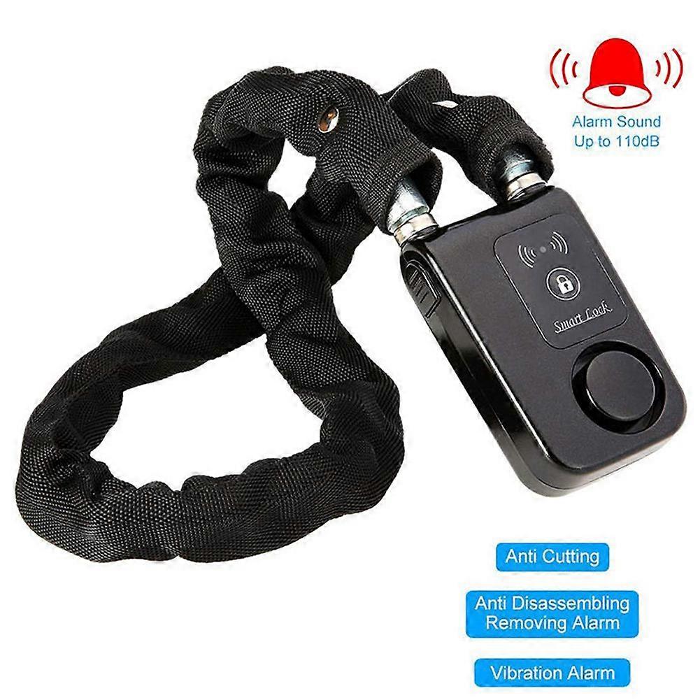 Bluetooth Smart Chain Lock Bike/Motorcycle/Gate/Door Keyless Lock with ...