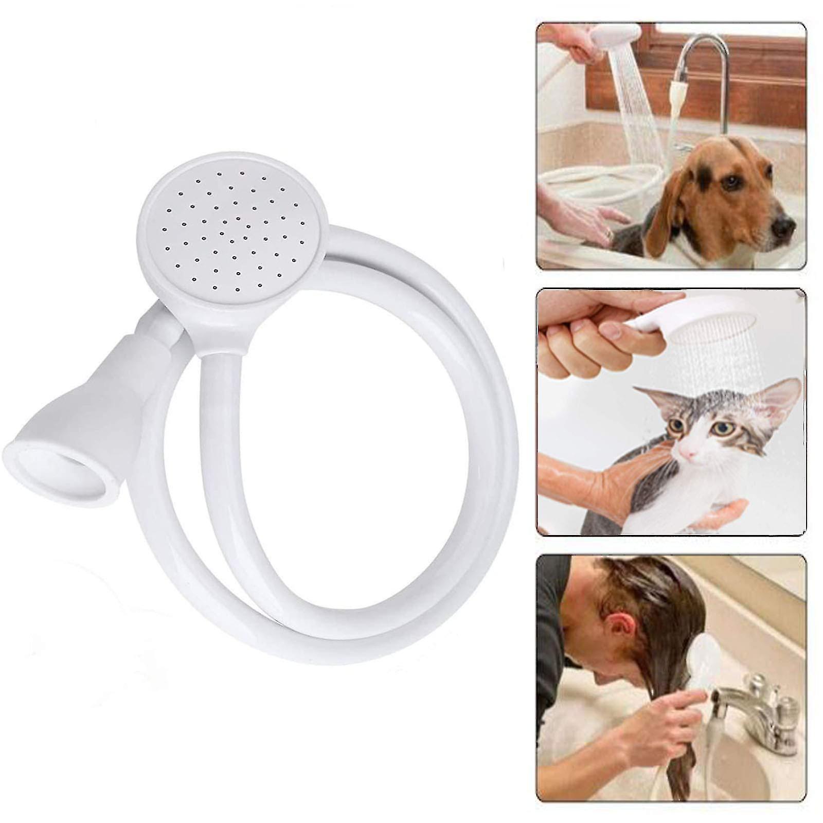 Single Tap Bath Sink Shower Head Spray Drains Strainer Hose Sink ...