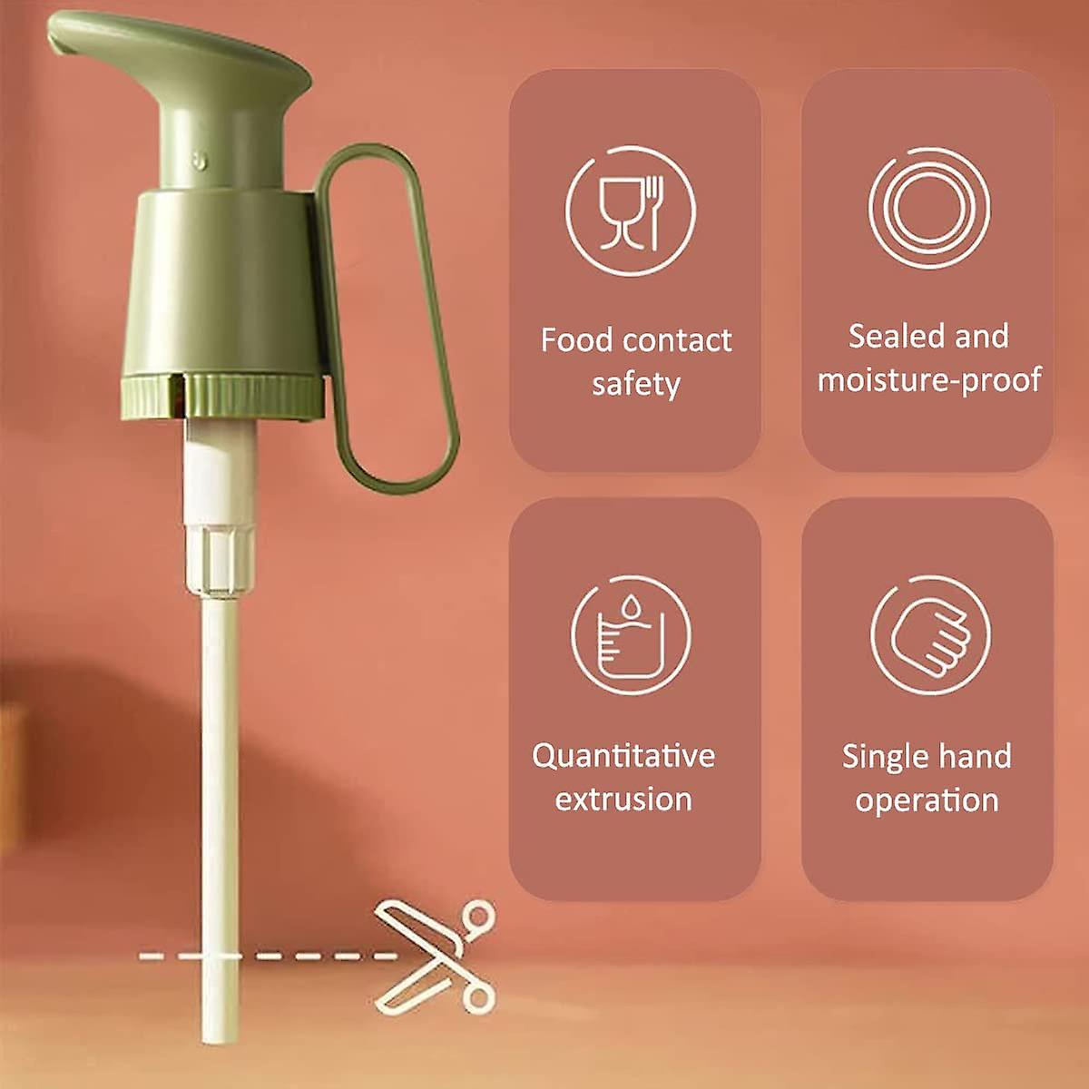 2 Pack Syrup Pump, Universal Pump, Replacement Soap Pump, Soap ...