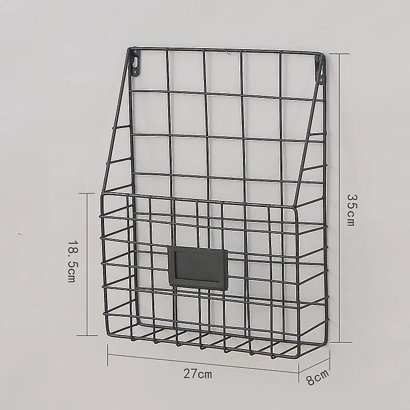 1pcs Wall Shelf Magazine Rack/Magazine Rack Newspaper Basket Wall ...