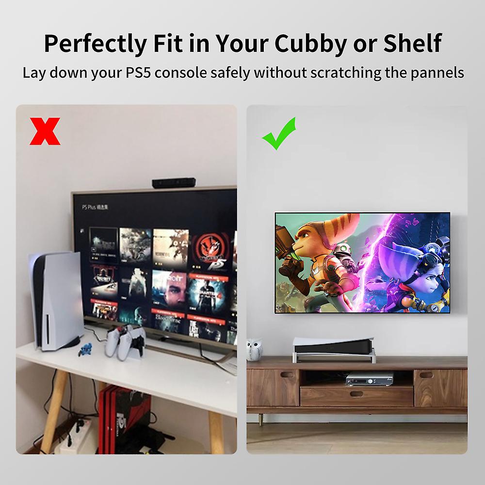 PS5 Base Stand Host Console Horizontal Non-slip Holder Game Carrying ...