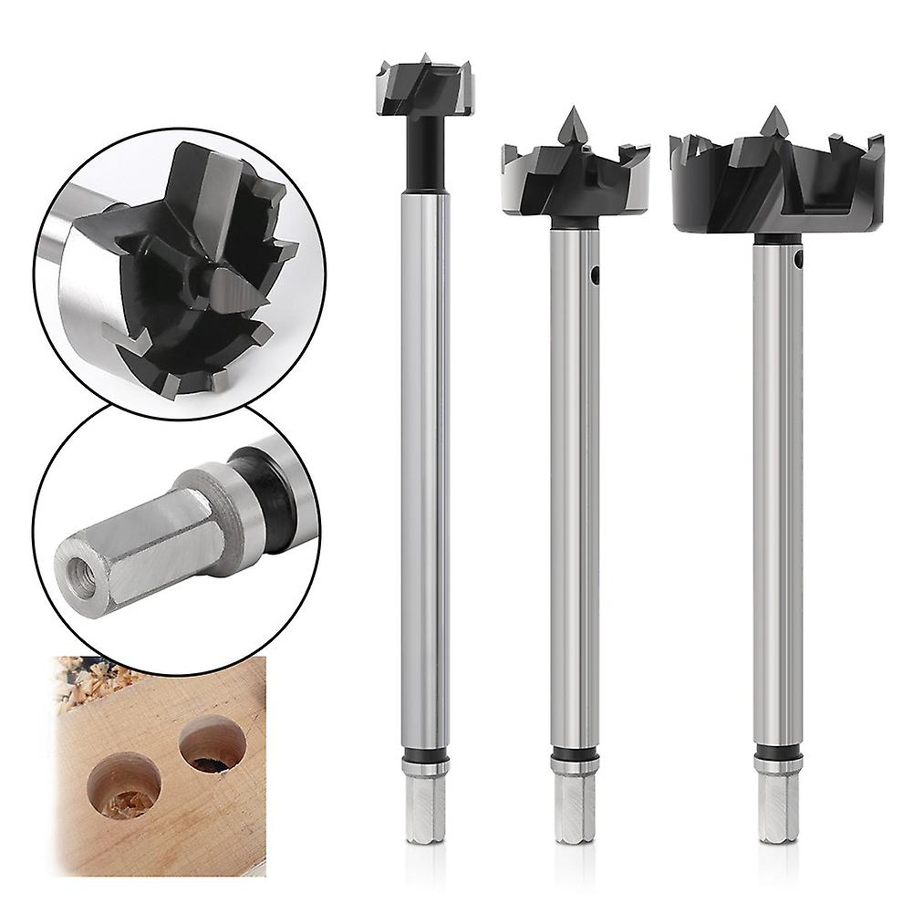 1 Pc Wood Drill Bit 1'' 1-1/2'' 2-1/8'' Self Centering Hole Saw Cutter ...