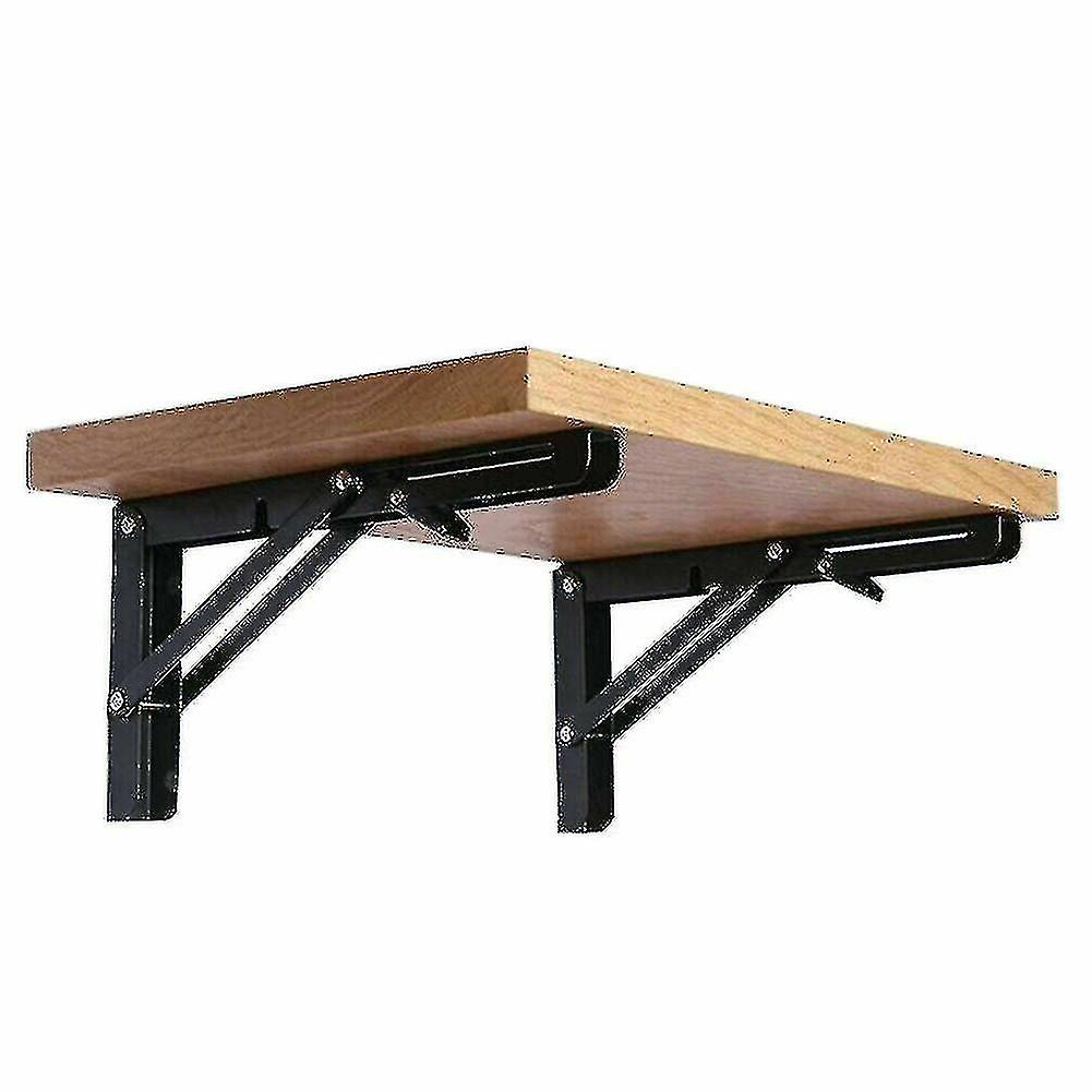 2pcs Black Finish Camper Van Folding-bracket Table Shelf Interior ...