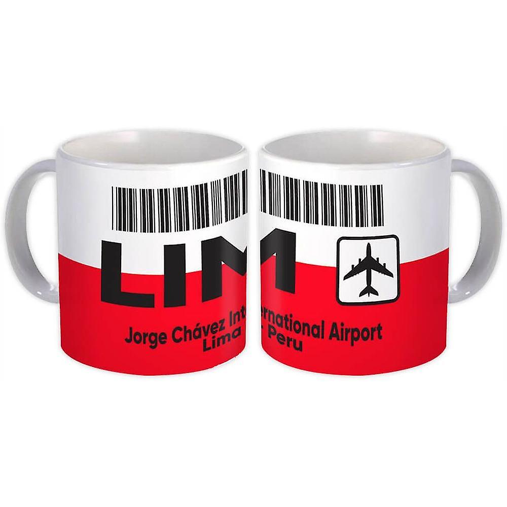 Gift Mug: Peru Jorge Chavez Airport Lima LIM Travel | Fruugo US