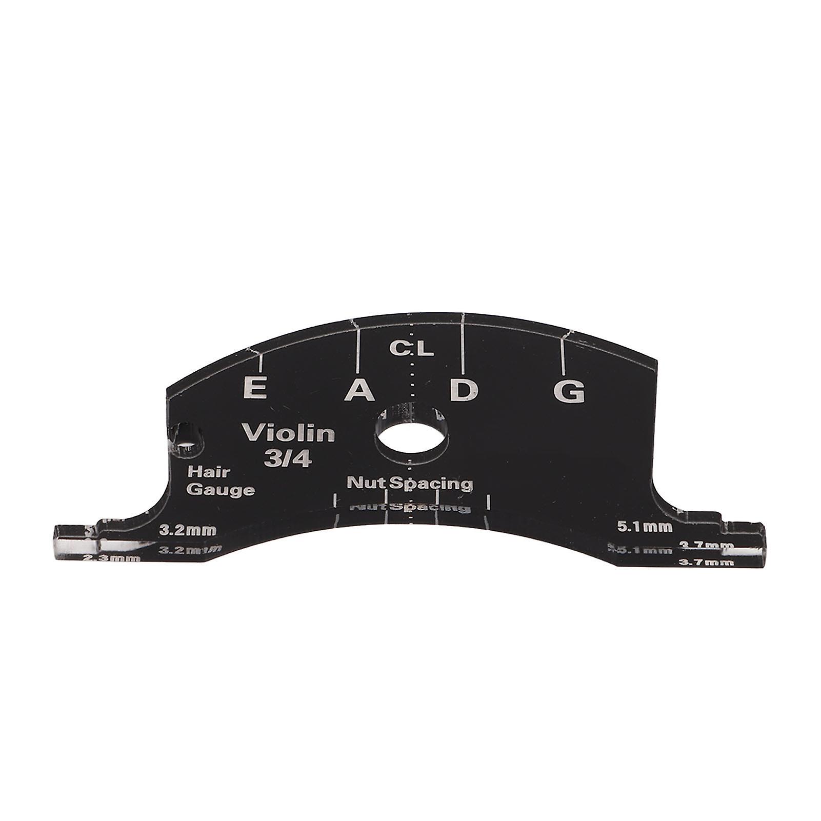 Violin Bridge Reference Tool Acrylic Accurate Violin Bridge Mold ...