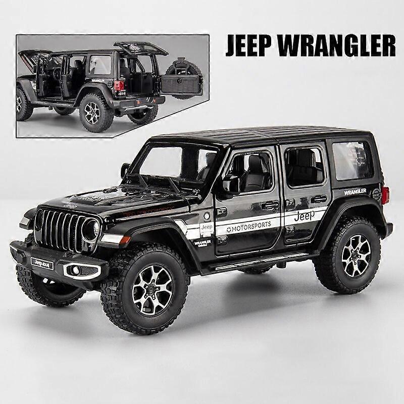 1:22 Jeeps Wrangler Rubicon Alloy Model Car Toy Diecasts Metal Casting ...