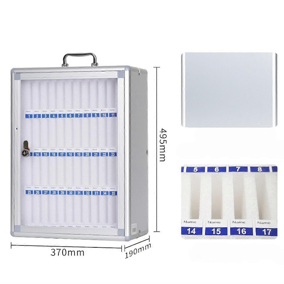 Phones Storage Cabinet Aluminum Alloy Office Pocket Chart Student ...