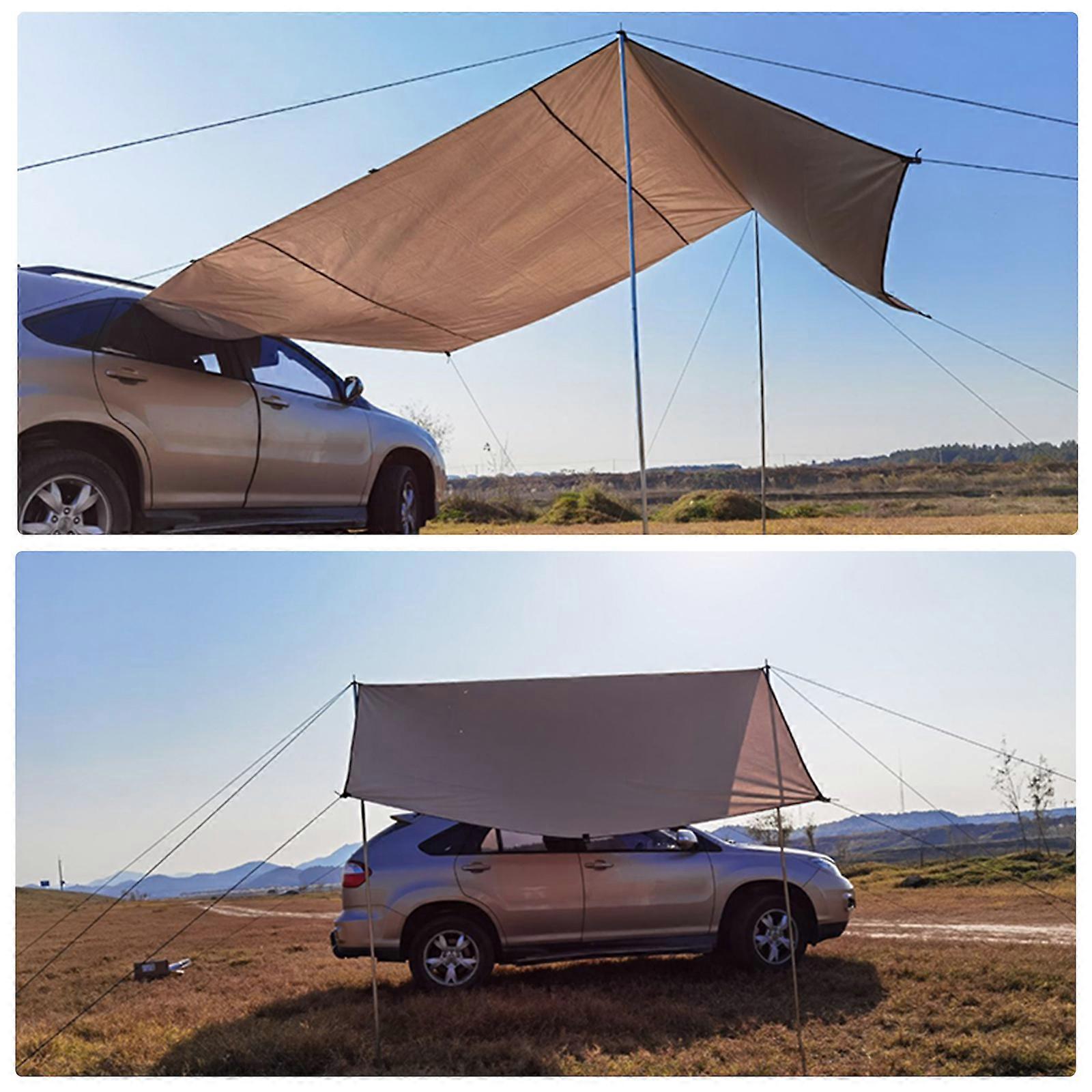 Car Shelter Shade Camping Side Car Roof Top Tent Awning Waterproof UV Portable Camping Tent ...