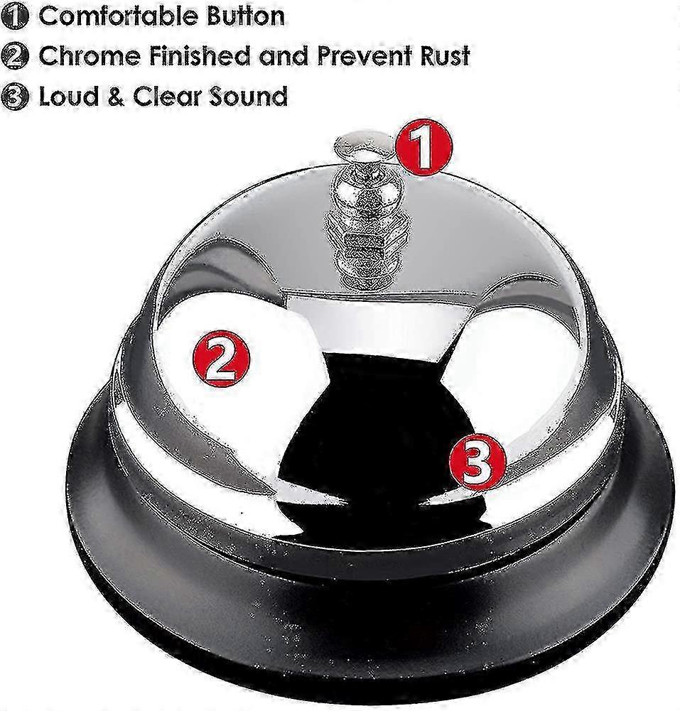 Table Bell, Reception Bell With A Crisp Ringing, Table Bell Made Of ...