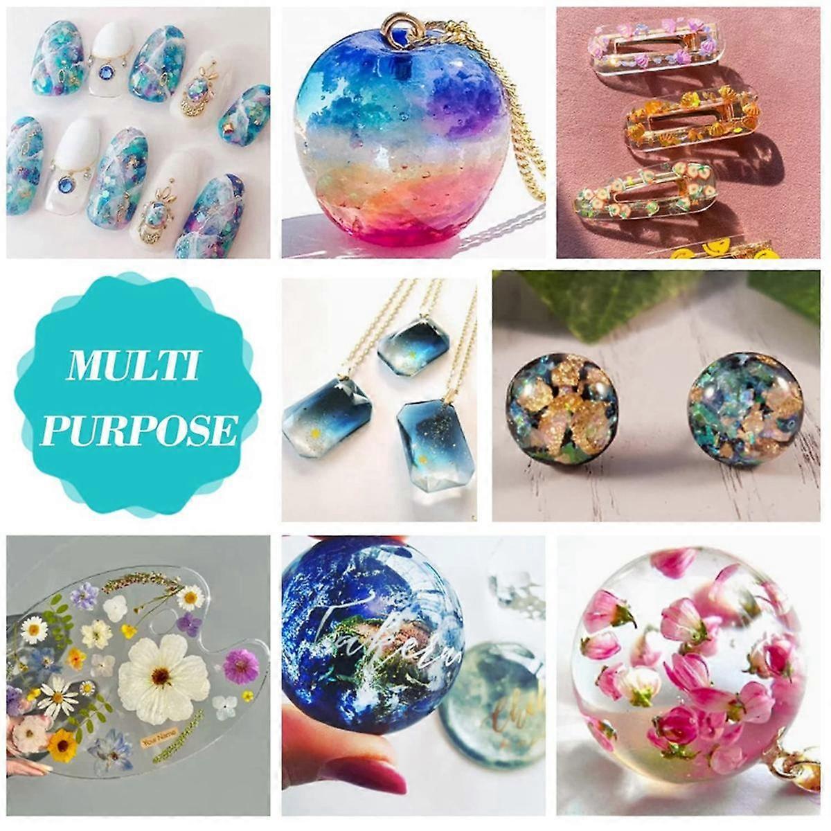 UV Resin 200G Transparent Ultraviolet Curing Clear Hard Type Resin ...