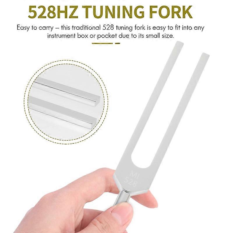 Tuning Fork 528HZ Tuner with Mallet Set for Healing Nervous System ...
