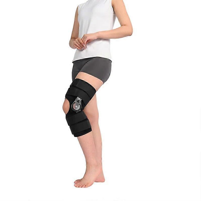 Knee Fixation Brace Rehabilitation Adjustable Knee Brace Leg Fracture ...