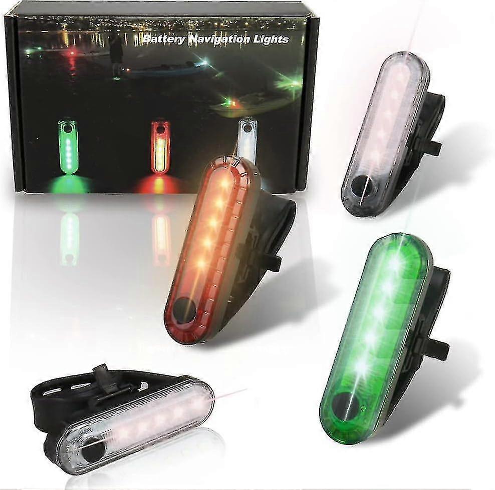 Kayak Navigation Lights Stern Lights Battery Operated, Waterproof Kayak ...