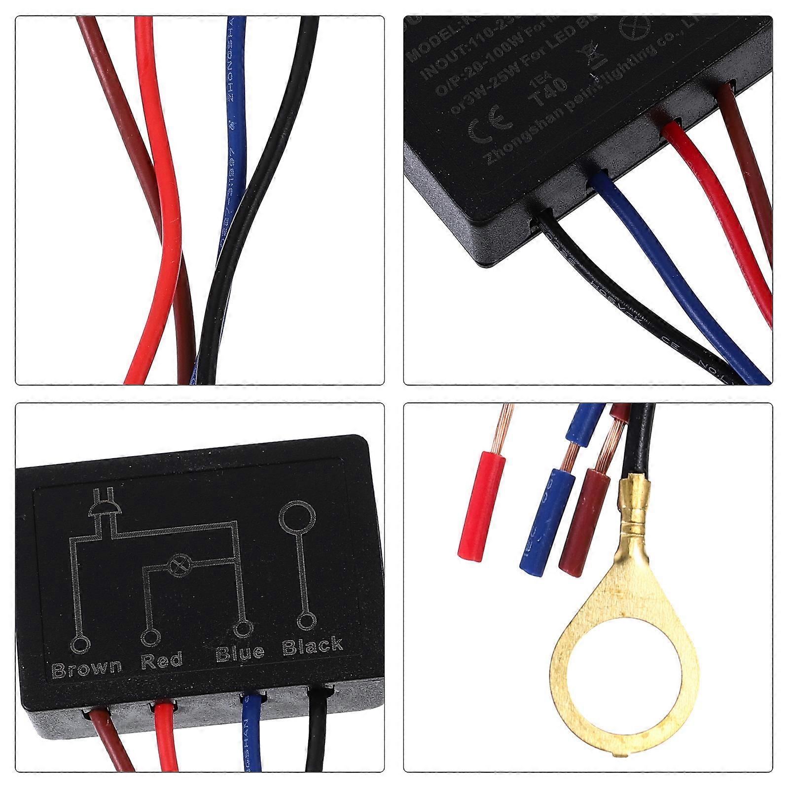 2Pcs Touch Light Dimmer Switch Useful Table Lamp Module Control Sensor ...