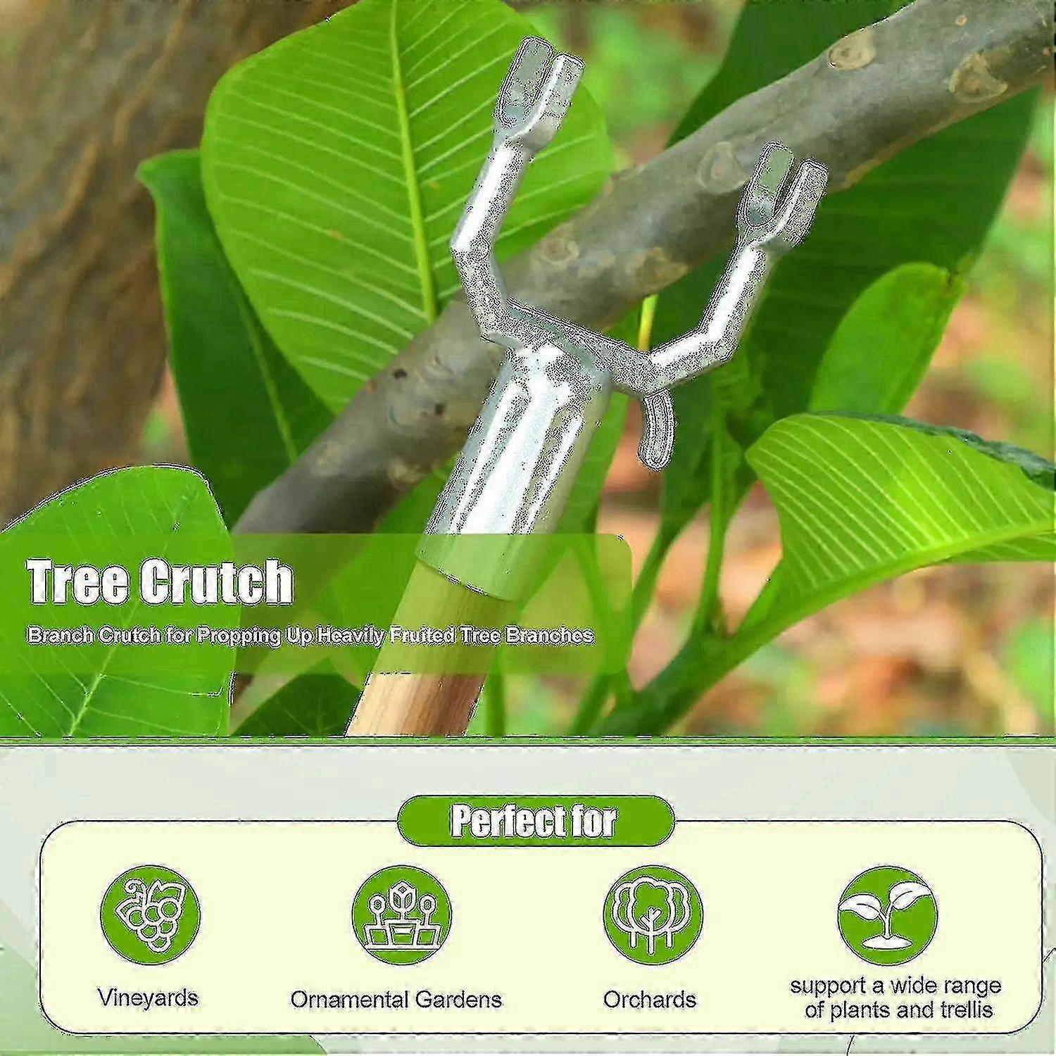 6 Pcs Metal Tree Branch Support, Tree Brace Branch Crutch Tree ...